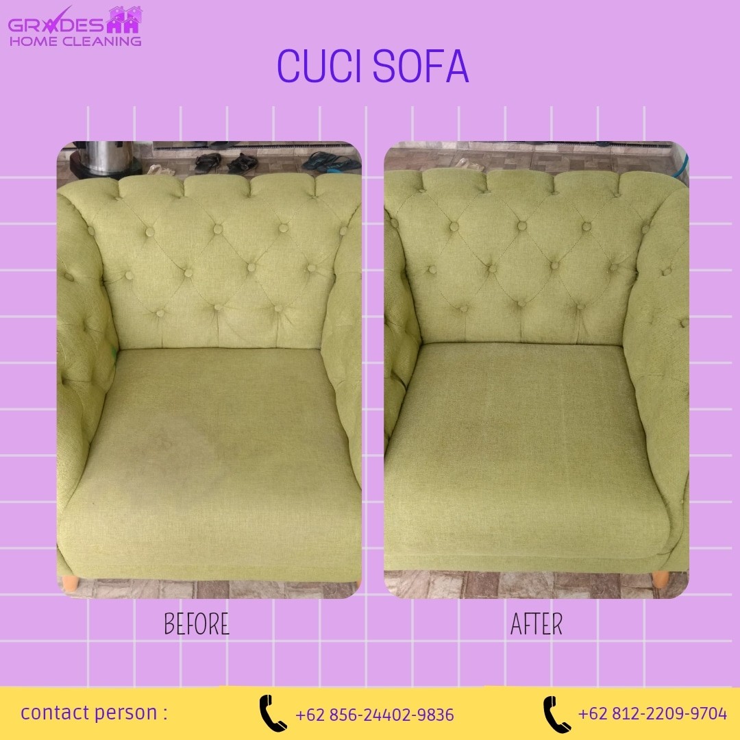 Cuci Sofa Jatibening Paling Bening